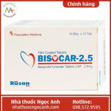 Thuốc Biocar-2.5 là gì, có tác dụng gì, giá bao nhiêu, mua ở đâu