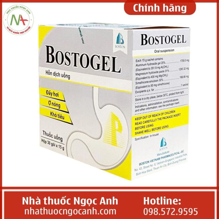 Thuốc Bostogel là gì, cách sử dụng, giá bao nhiêu, mua ở đâu