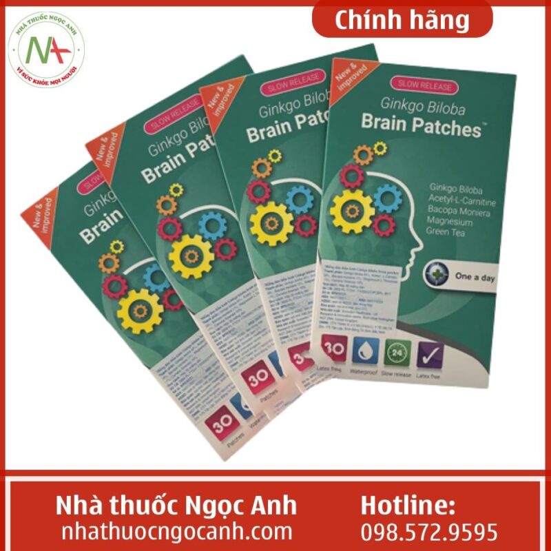Miếng dán Brain Patches có tốt không, giá bao nhiêu, mua ở đâu