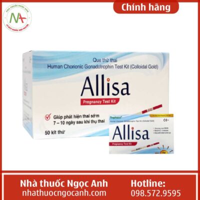 Que thử thai Allisa có chính xác không? Mua ở đâu, giá bao nhiêu?