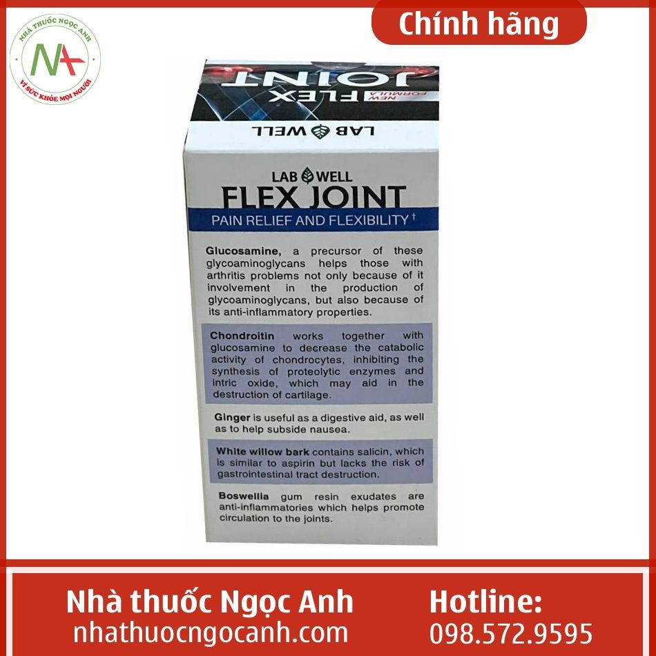 Thuốc Flex Joint hộp 60 viên có tốt không, giá bao nhiêu, mua ở đâu