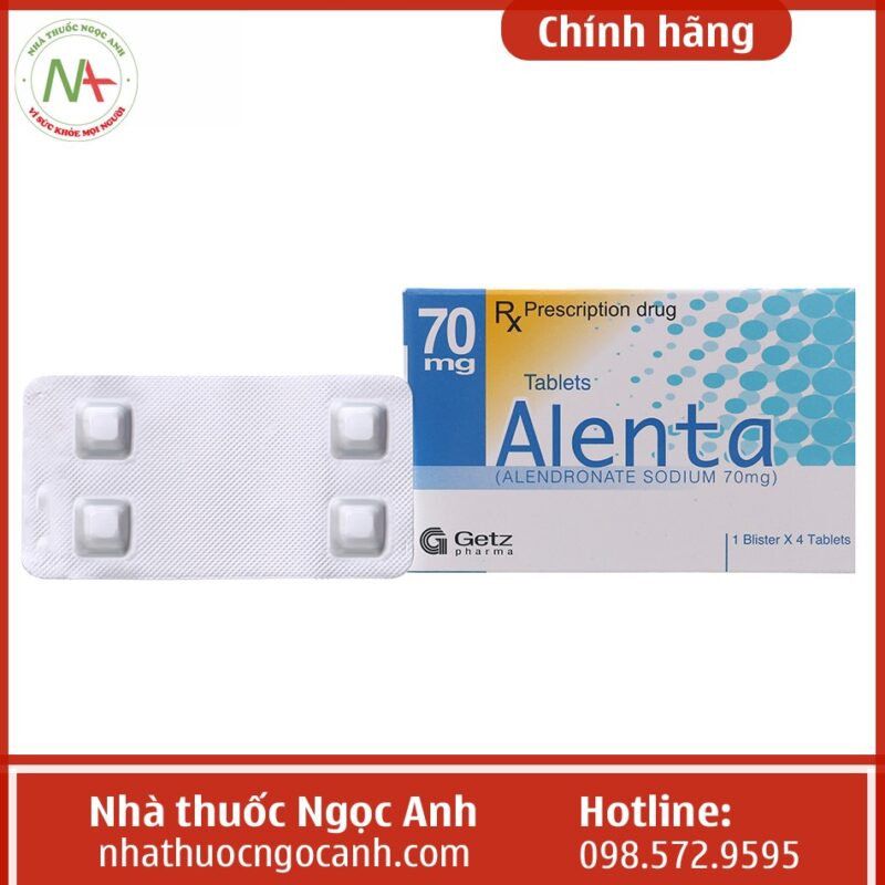 Thuốc Alenta Tablets 70mg là thuốc gì? Giá bao nhiêu? Mua ở đâu