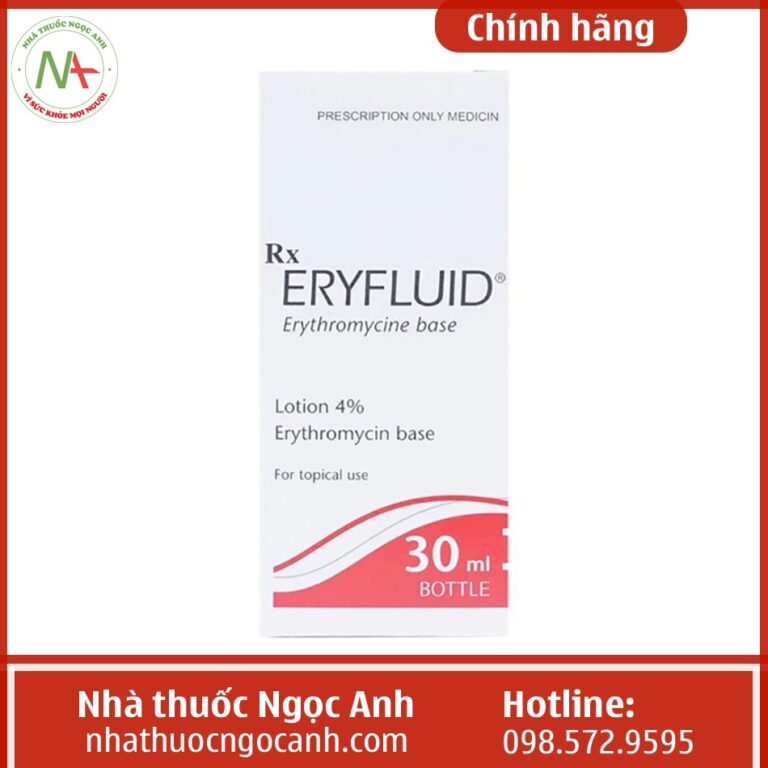 Thuốc Eryfluid 4% có tác dụng gì? Giá bao nhiêu? Mua ở đâu