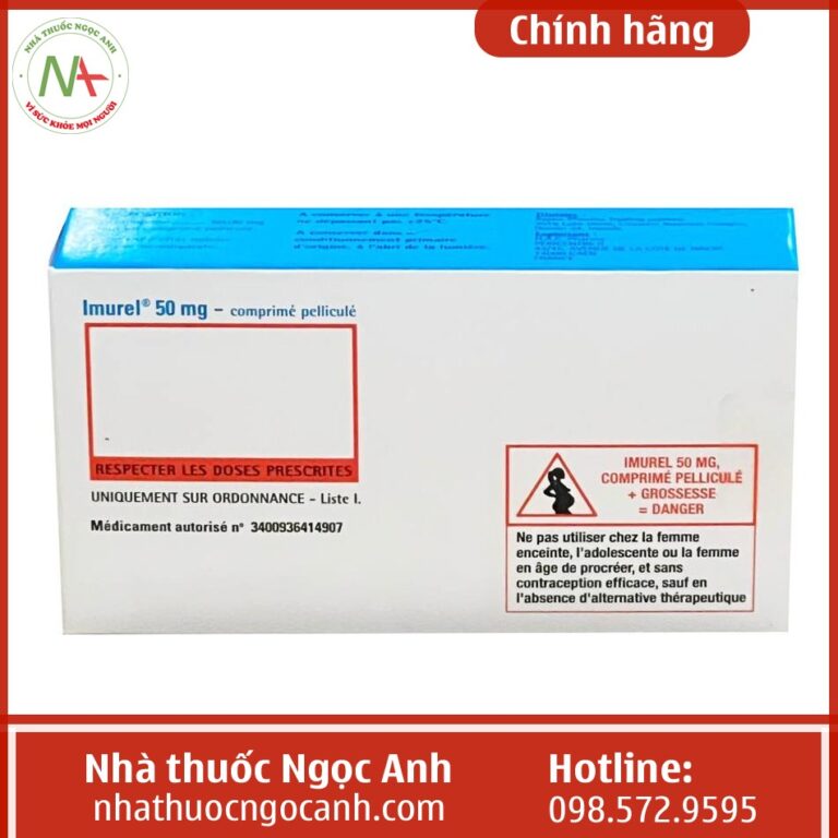 Thuốc Imurel 50mg có tác dụng gì? Mua ở đâu? Giá bao nhiêu?