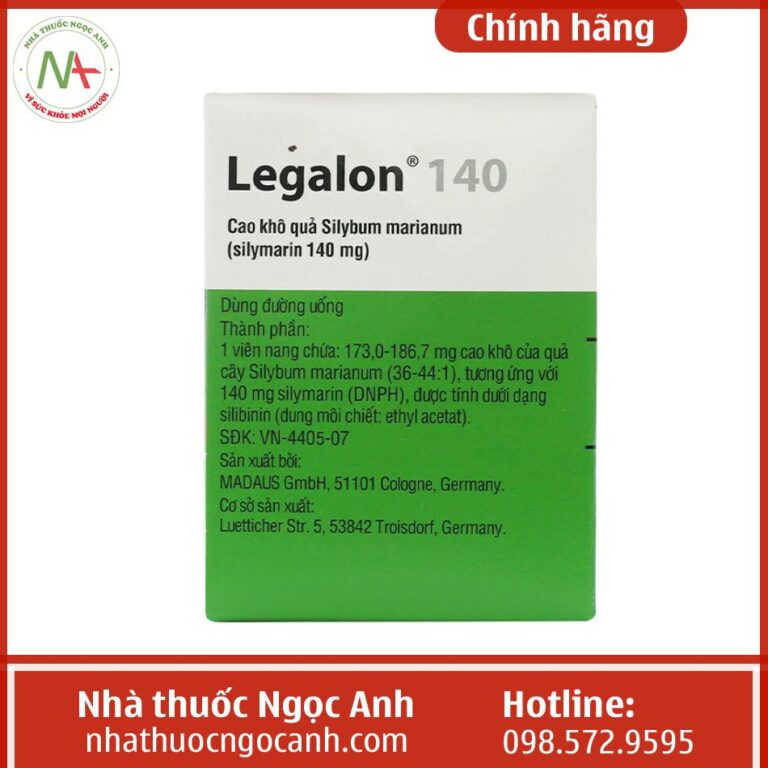 Thuốc Legalon 140 có tác dụng gì? Giá bao nhiêu? Mua ở đâu