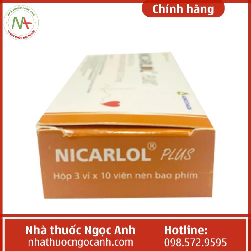 Thuốc Nicarlol Plus có tác dụng gì? Mua ở đâu? Giá bao nhiêu?