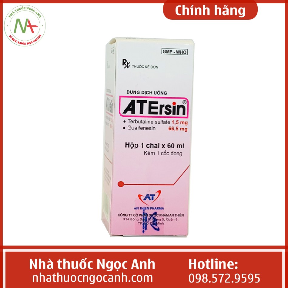 Thuốc ATErsin 60ml có phải kháng sinh không? Giá bao nhiêu, mua ở đâu