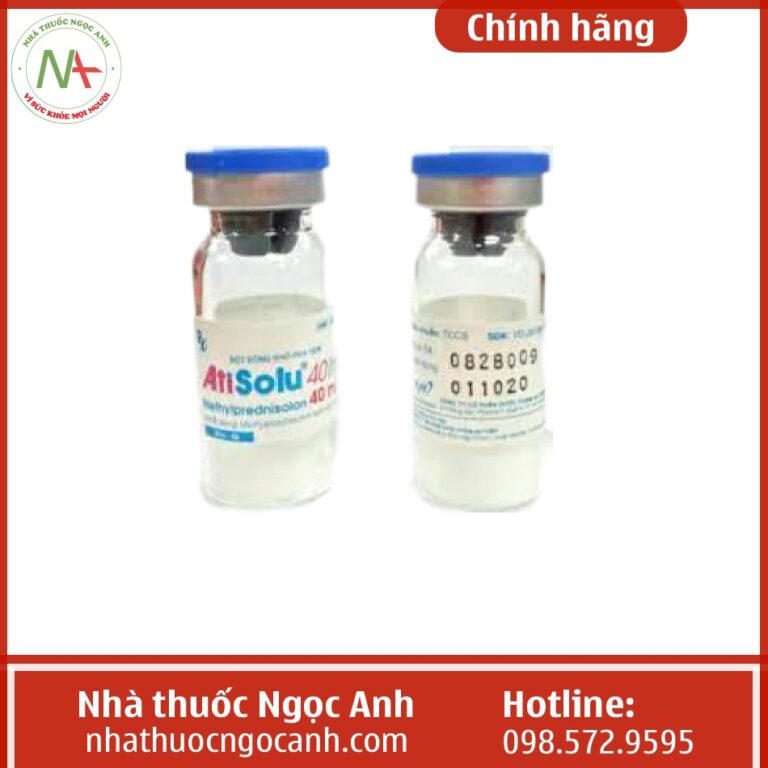 Thuốc tiêm Atisolu 40 inj có công dụng gì? Mua ở đâu? Giá bao nhiêu?