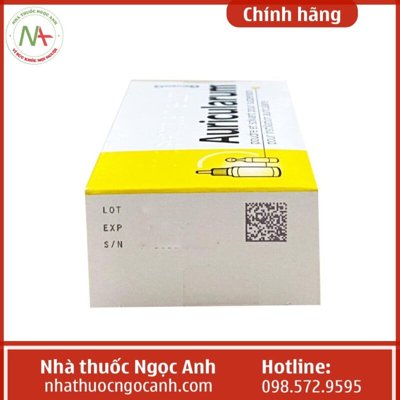 Thuốc Auricularum nhỏ tai giá bao nhiêu, mua ở đâu, tác dụng gì?