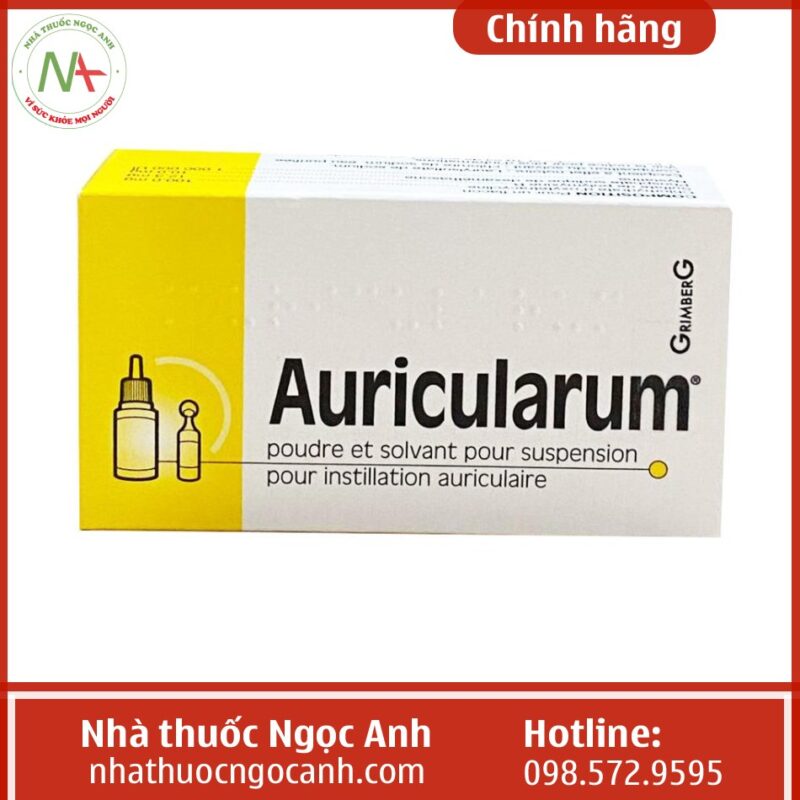 Thuốc Auricularum nhỏ tai giá bao nhiêu, mua ở đâu, tác dụng gì?
