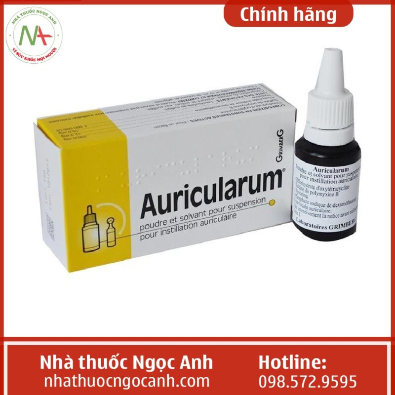 Thuốc Auricularum nhỏ tai giá bao nhiêu, mua ở đâu, tác dụng gì?