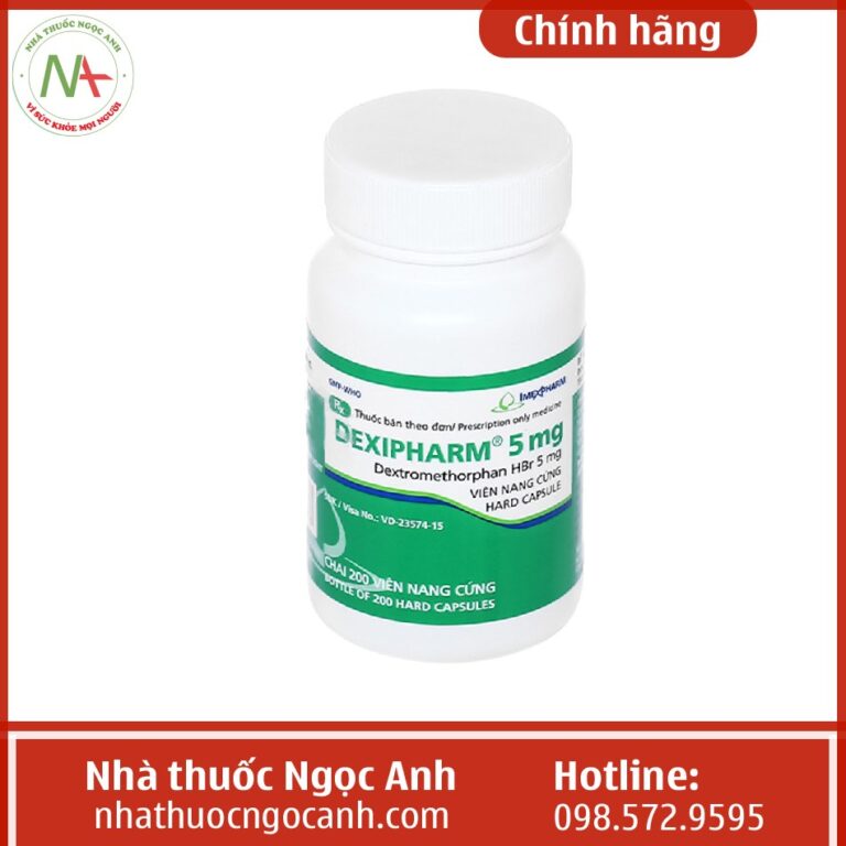 Thuốc Dexipharm 5mg là thuốc gì, tác dụng gì, mua ở đâu, giá bao nhiêu?