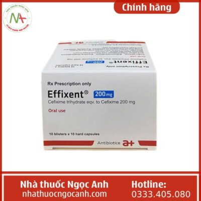 Thuốc Effixent 200mg có tác dụng gì? Giá bao nhiêu? Mua ở đâu