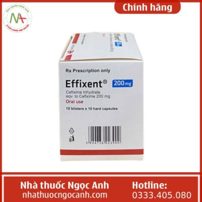 Thuốc Effixent 200mg có tác dụng gì? Giá bao nhiêu? Mua ở đâu