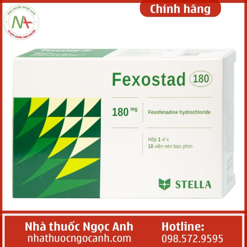 Thuốc Fexostad 180 Stella là thuốc gì, giá bao nhiêu, mua ở đâu?