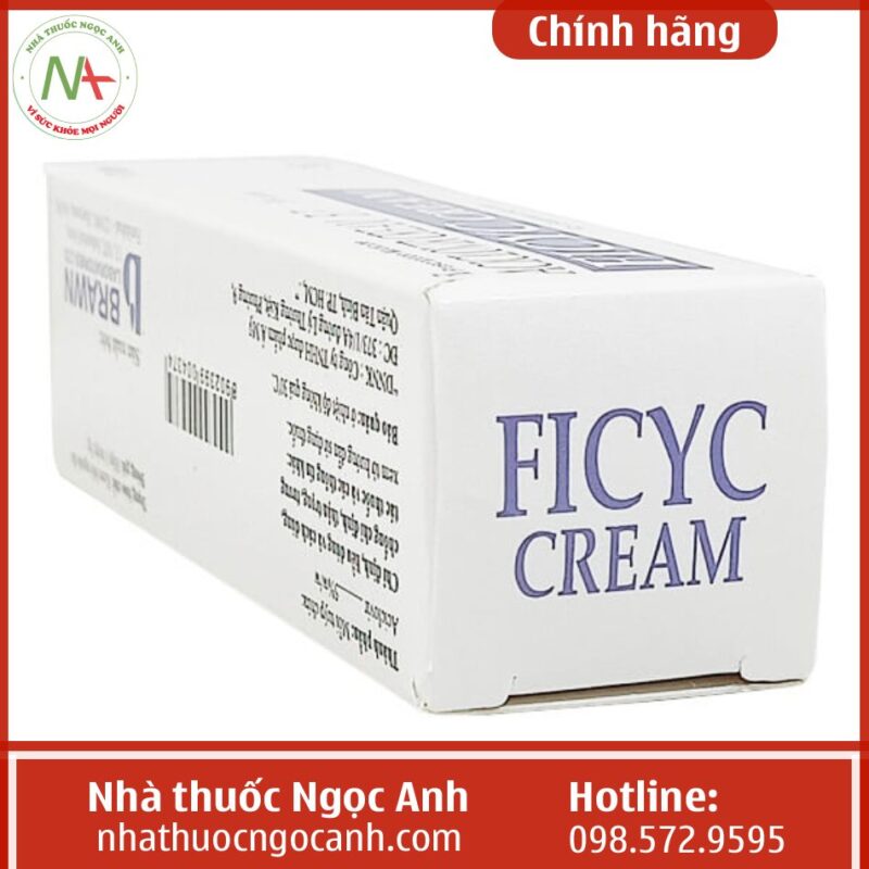 Thuốc bôi da Ficyc cream có tốt không? Mua ở đâu? Giá bao nhiêu?