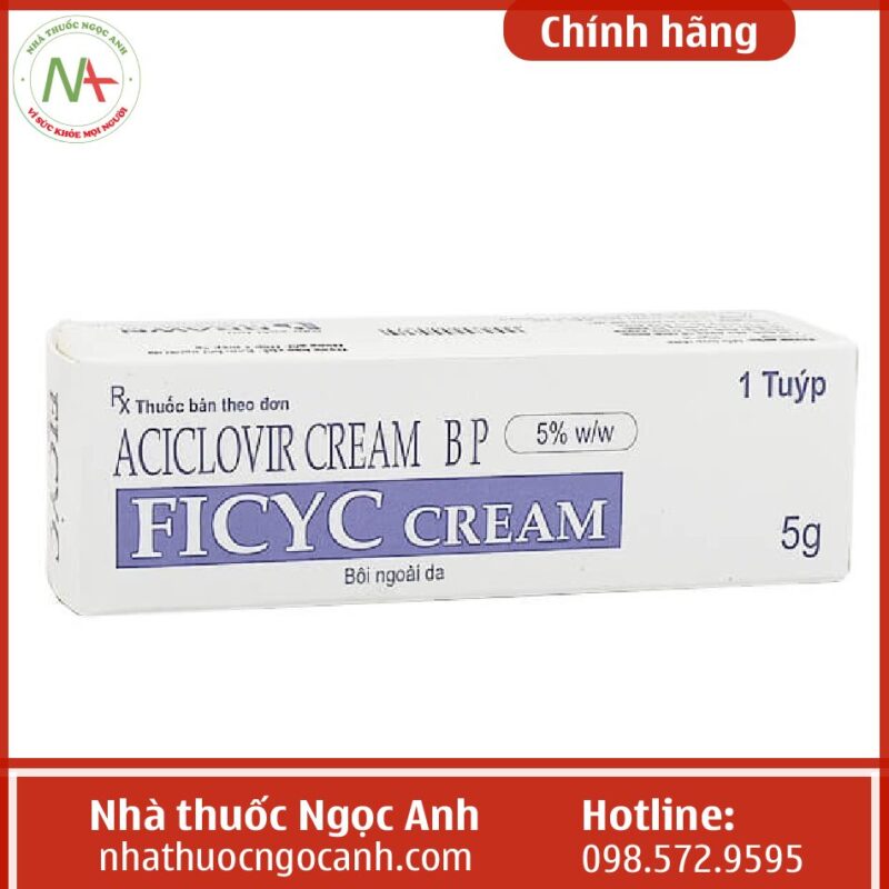 Thuốc bôi da Ficyc cream có tốt không? Mua ở đâu? Giá bao nhiêu?