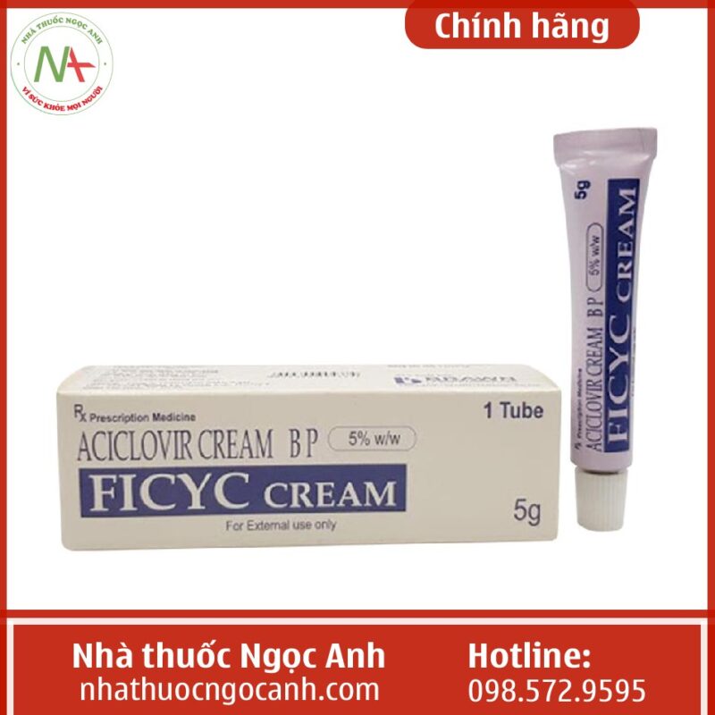 Thuốc bôi da Ficyc cream có tốt không? Mua ở đâu? Giá bao nhiêu?