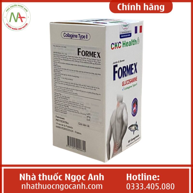 Thuốc Formex Glucosamine của Pháp giá bao nhiêu, mua ở đâu?