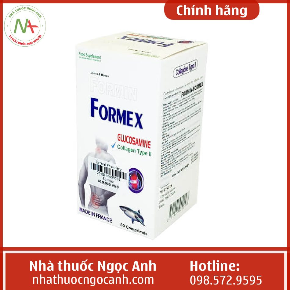 Thuốc hỗ trợ xương khớp Formex có tốt không? Mua ở đâu? Giá bao nhiêu?