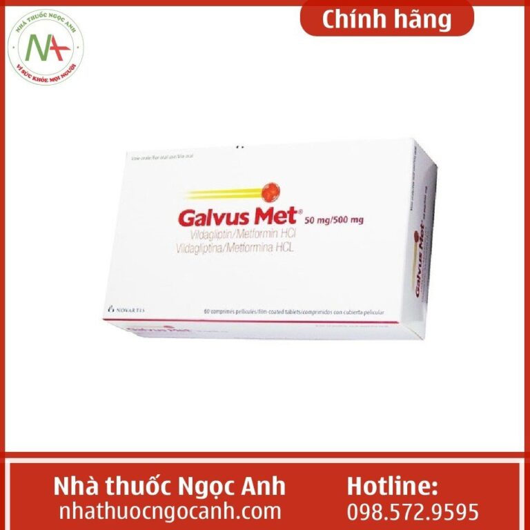 Thuốc Galvus Met 50mg/500mg giá bao nhiêu? Mua ở đâu uy tín?