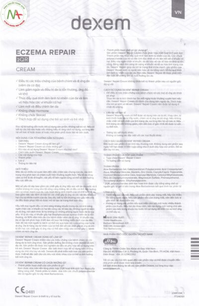 Kem bôi viêm da Dexem Eczema Repair Cream 30g bao nhiêu tiền, mua ở đâu?
