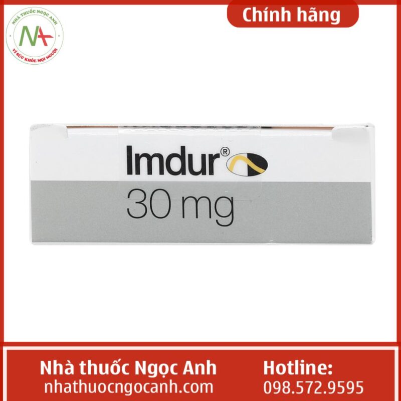 Thuốc Imdur 30mg là thuốc gì, giá bao nhiêu, mua ở đâu, tác dụng gì