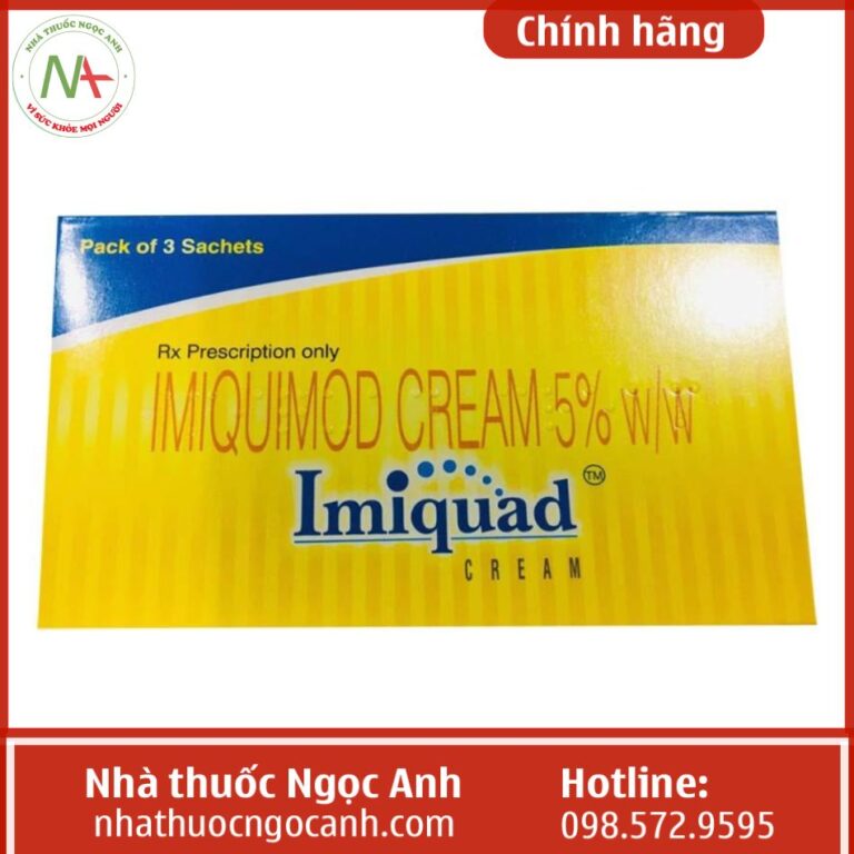 Thuốc Imiquad là thuốc gì, giá bao nhiêu, mua ở đâu, tác dụng gì