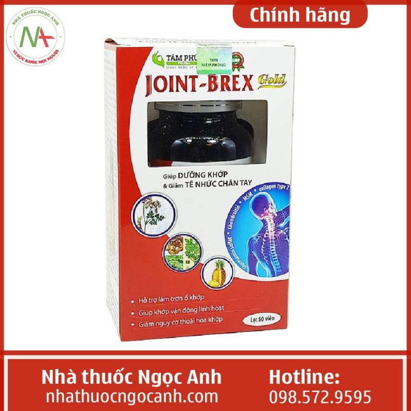 Thuốc xương khớp Joint - Brex Gold có tốt không? Giá bao nhiêu? Mua ở đâu?