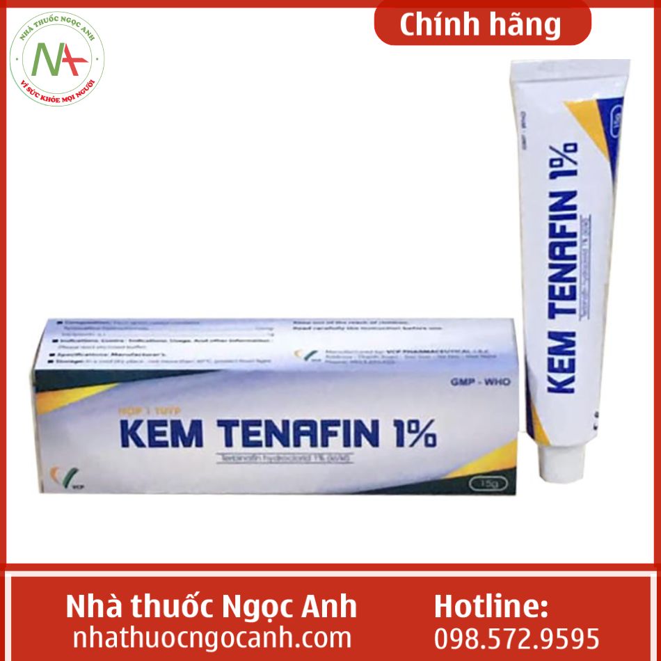 Thuốc Tenafin 1% VPC là thuốc gì, giá bao nhiêu, mua ở đâu, tác dụng gì