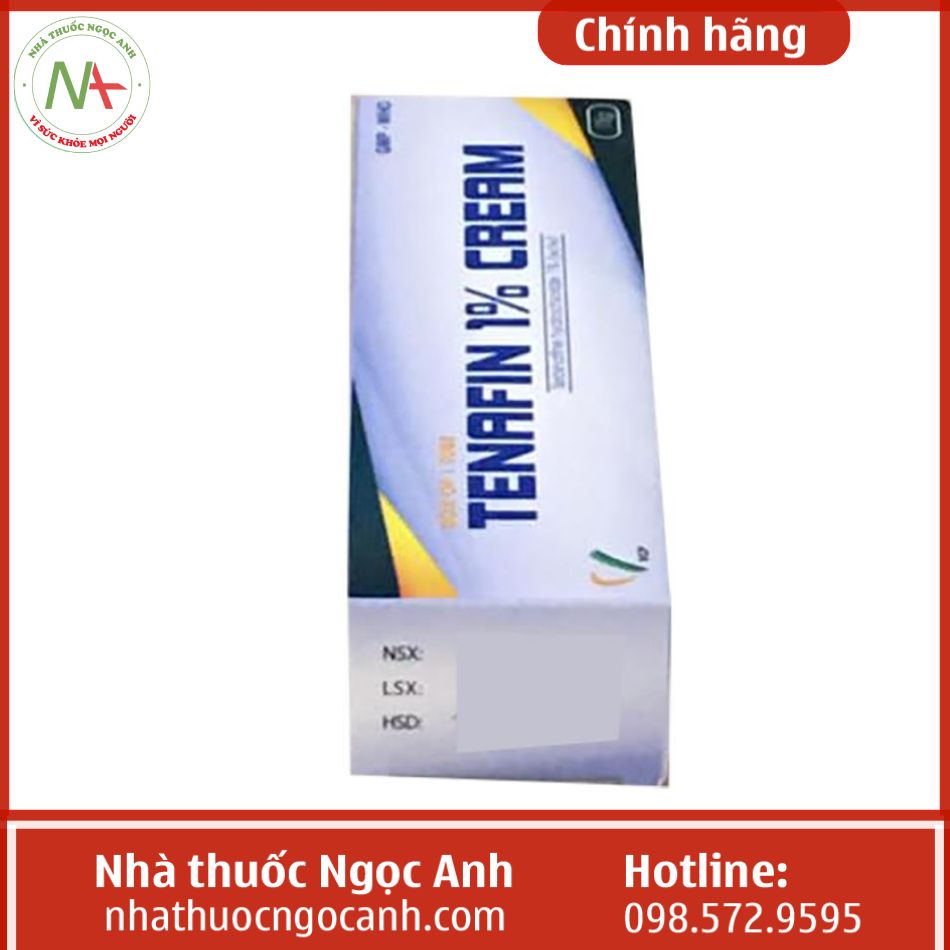 Thuốc Tenafin 1% VPC là thuốc gì, giá bao nhiêu, mua ở đâu, tác dụng gì