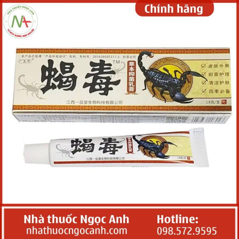 Thuốc bôi Bọ Cạp Đen là thuốc gì, giá bao nhiêu, mua ở đâu, tác dụng gì