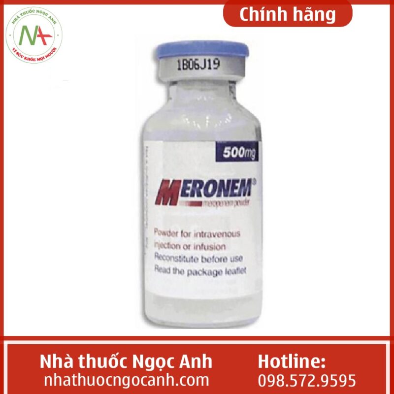 Thuốc Meronem 500mg có công dụng gì? Mua ở đâu? Giá bao nhiêu?