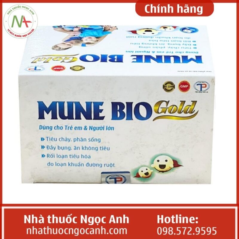 Thuốc Mune Bio Gold là thuốc gì, giá bao nhiêu, mua ở đâu, cách dùng