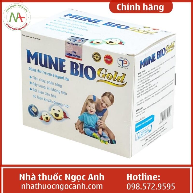 Thuốc Mune Bio Gold là thuốc gì, giá bao nhiêu, mua ở đâu, cách dùng