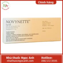 Thuốc tránh thai Novynette có tốt không, giá bao nhiêu, cách dùng
