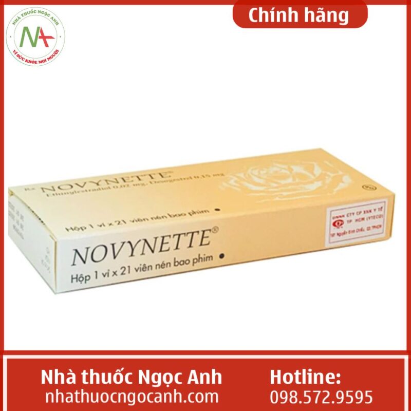 Thuốc tránh thai Novynette có tốt không, giá bao nhiêu, cách dùng
