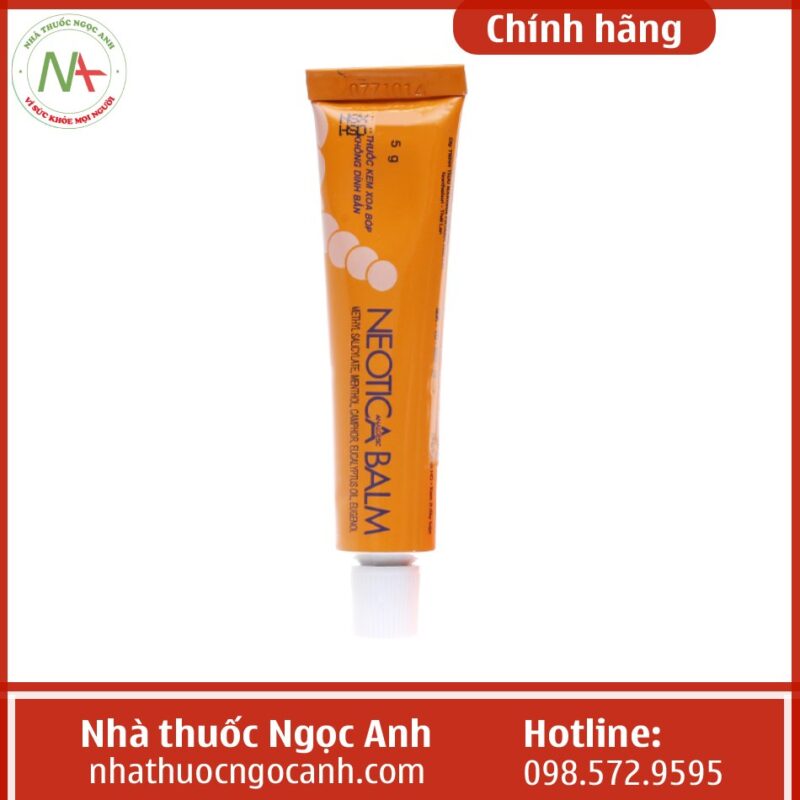 Thuốc Neotica Balm có tác dụng gì, giá bao nhiêu, mua ở đâu?