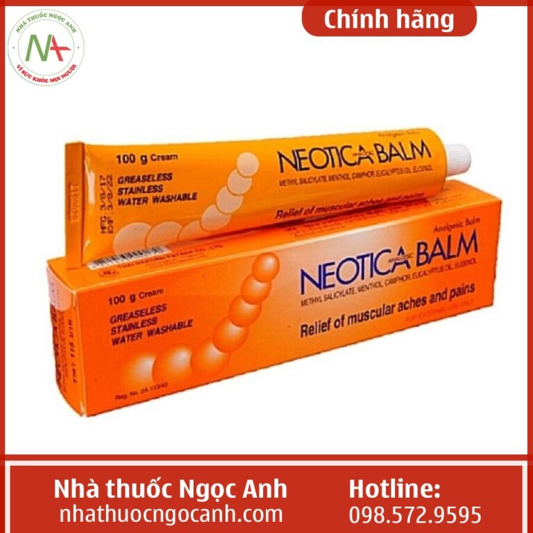 Thuốc Neotica Balm có tác dụng gì, giá bao nhiêu, mua ở đâu?