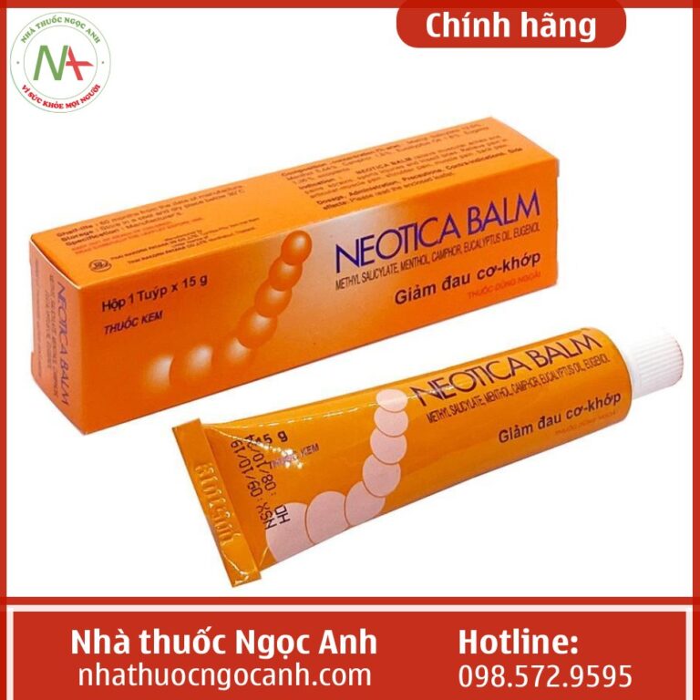 Thuốc Neotica Balm có tác dụng gì, giá bao nhiêu, mua ở đâu?
