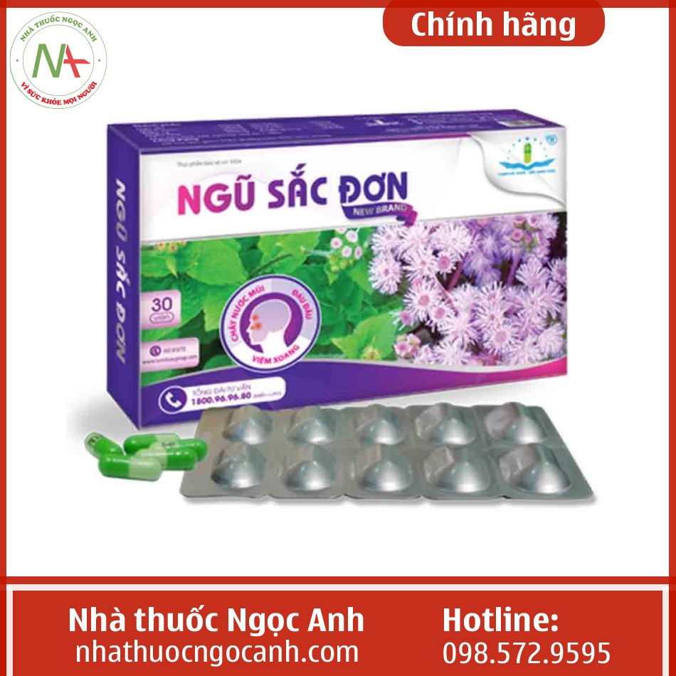 Thuốc Ngũ Sắc Đơn tác dụng gì, có tốt không, giá bao nhiêu, mua ở đâu?