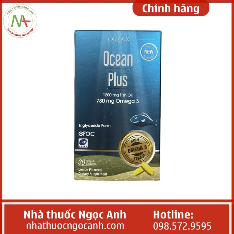 Viên uống Ocean Plus có công dụng gì? Mua ở đâu? Giá bao nhiêu?