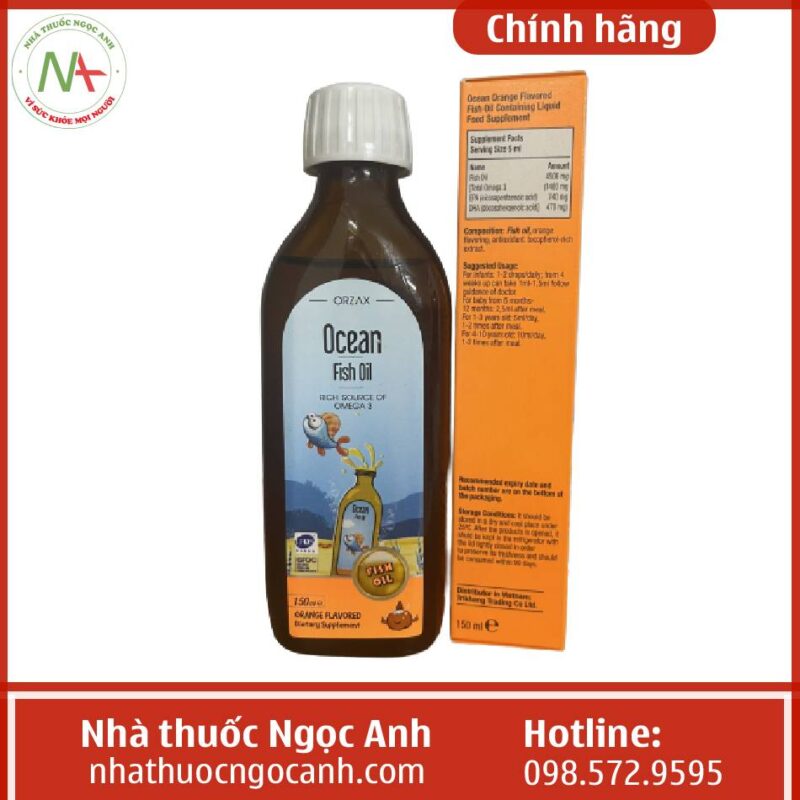 Ocean Fish Oil có tác dụng gì? Giá bao nhiêu? Mua ở đâu?