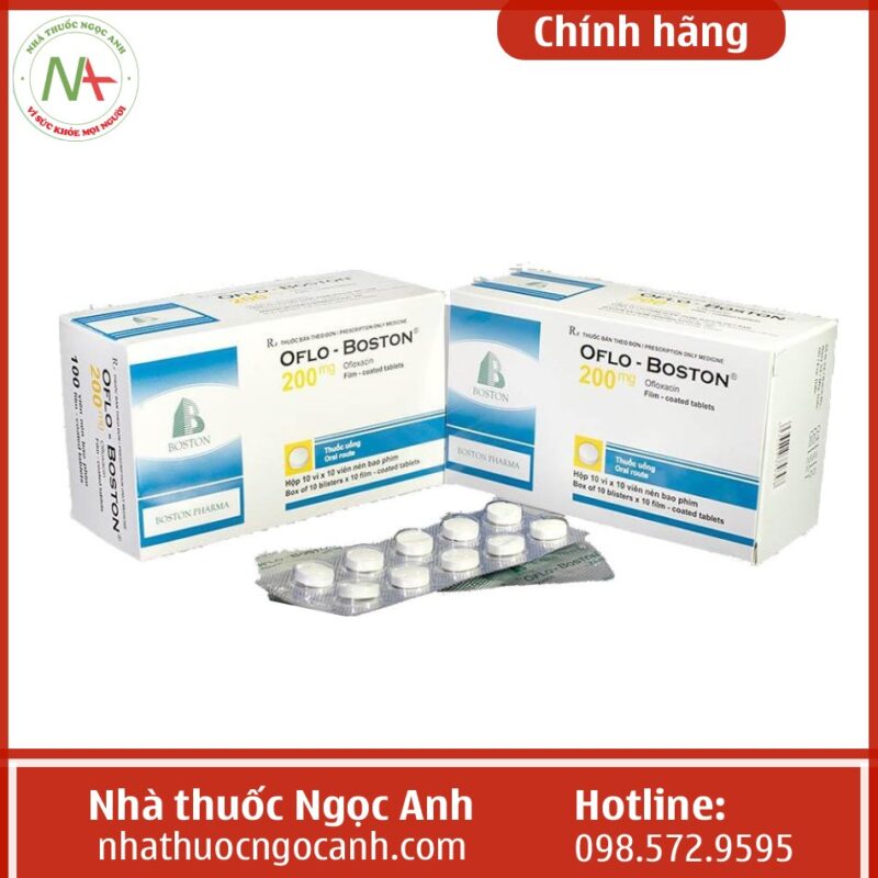 Thuốc Oflo-Boston 200mg là thuốc gì, tác dụng gì, giá bao nhiêu, mua ở đâu?