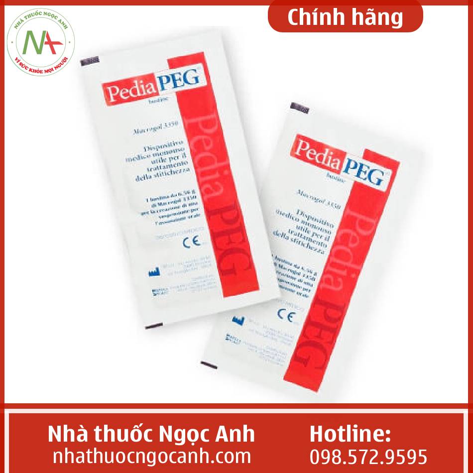 Thuốc nhuận tràng PediaPEG giá bao nhiêu? Mua ở đâu?