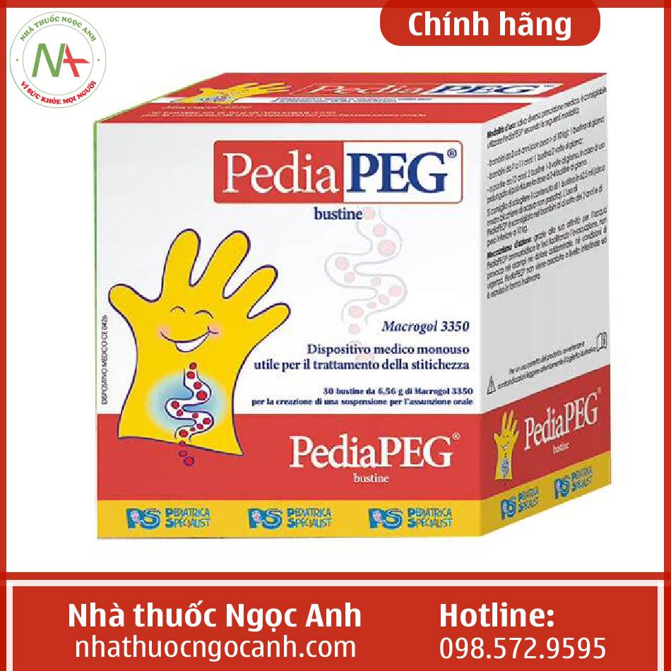 Thuốc nhuận tràng PediaPEG giá bao nhiêu? Mua ở đâu?