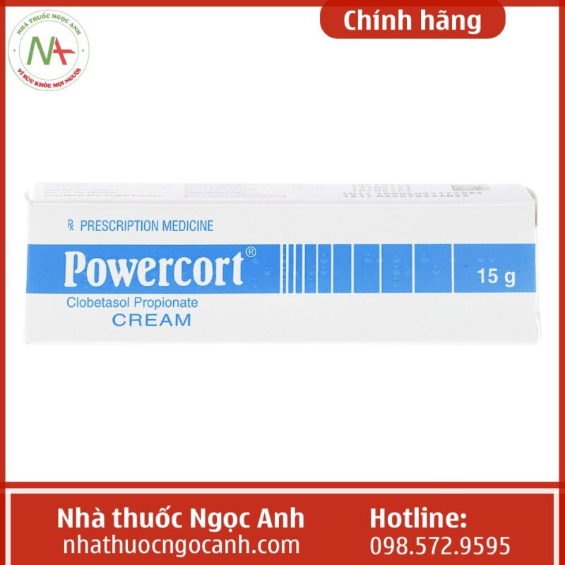 Thuốc bôi Powercort 15g có tác dụng gì, mua ở đâu, giá bao nhiêu?