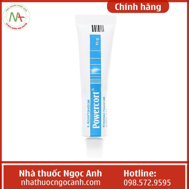 Thuốc bôi Powercort 15g có tác dụng gì, mua ở đâu, giá bao nhiêu?