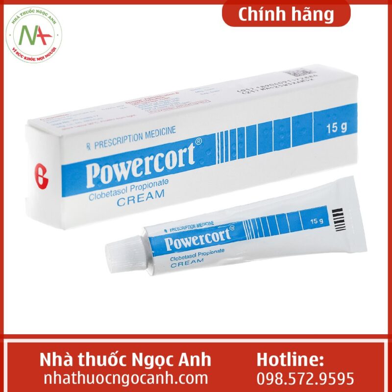 Thuốc bôi Powercort 15g có tác dụng gì, mua ở đâu, giá bao nhiêu?