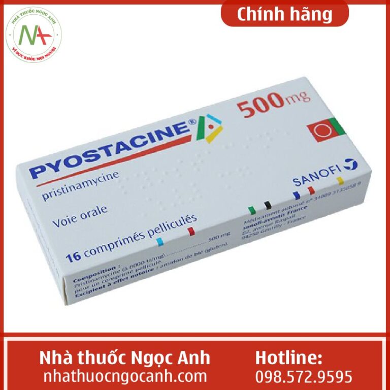 Thuốc Pyostacine 500mg là thuốc gì? Mua ở đâu? Giá bao nhiêu?